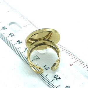 Hand Crafted | Jewelry | Handmade Round Dome Ring Adjustable Nsr Open ...